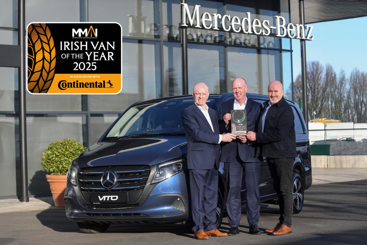 Mercedes-Benz Vito Wins 2025 Irish Van of the Year Award - MMAI ...